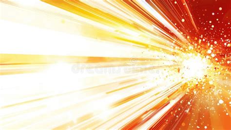 Dynamic Abstract Energy Burst With Light Streaks And Vibrant Particles