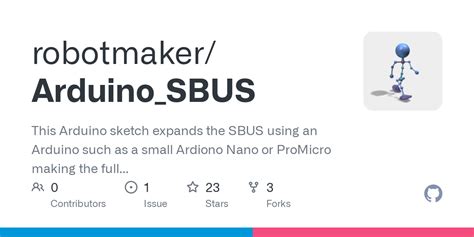 GitHub Robotmaker Arduino SBUS This Arduino Sketch Expands The SBUS Using An Arduino Such As