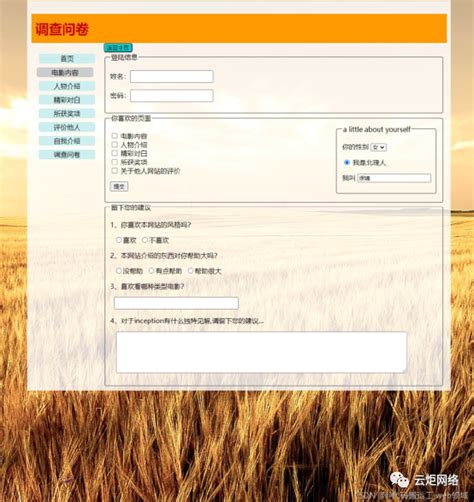 Html5期末大作业：电影介绍类型网站设计——《盗梦空间》8页 Htmlcssjavascript电影网站的分类标签html Csdn博客