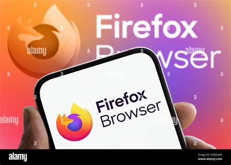 Dhaka Bangladesh 15 Aug 2024 Firefox Browser Logo Is Displayed On