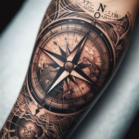 30 Unique Compass Tattoo Ideas Meanings And Symbolisms Unveiled 🧭