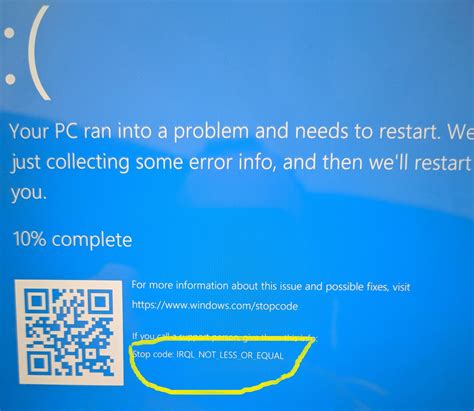 IRQL NOT LESS OR EQUAL BSOD While Playing Games Windows 10 Computer Repair
