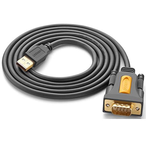 Cáp Chuyển Đổi Usb To Rs232 Đầu Đực Chất Lượng Cao Db9 đầu đực Nối Usb Dài 1 5m Ic Pl2303