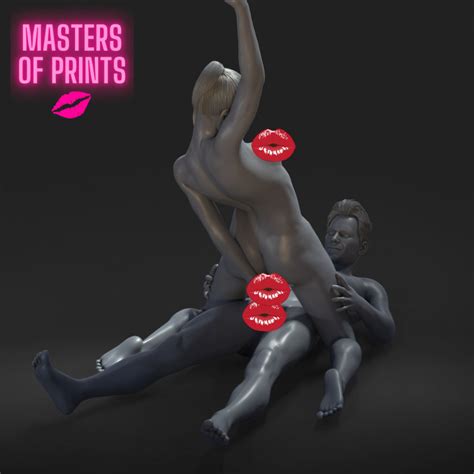 3d Printable Sex Nsfw Erotic Miniature 75 Mm Scale By Printpleasure