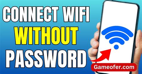 How Do We Connect To Our Wifi Without Password