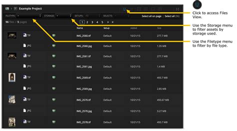 Filter Assets Knowledge Base
