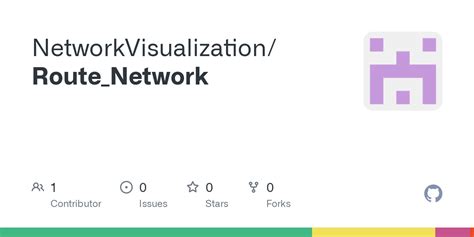 GitHub NetworkVisualization Route Network