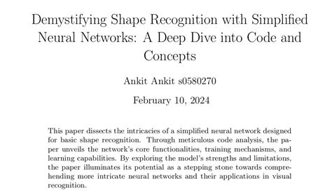 Ankit Ankit On Linkedin Artificialintelligence Neuralnetworks