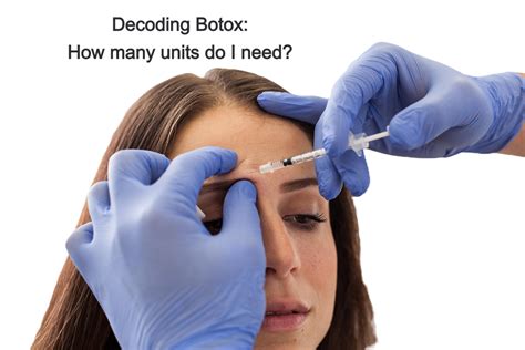 How Many Units Of Botox Do You Need For The Average Treatment Dose