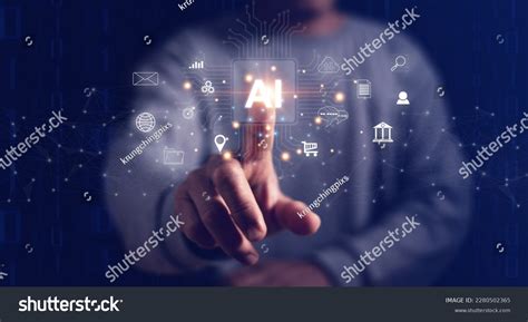 Internet Things Iot Concept Artificial Intelligence Stock Photo Shutterstock
