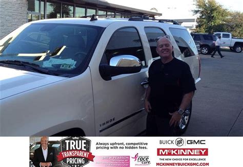 Happy Anniversary To Mark On Your Chevrolet Tahoe From Eric Dotson At Mckinney Buick Gmc