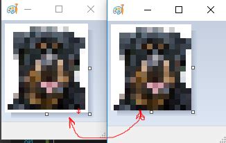 C Image Resizing Adding Extra Pixels Stack Overflow
