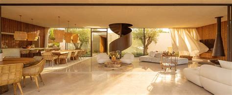 Warm Copper Fixtures And Natural Bamboo Wall Cladding In Modern Design • Artfasad