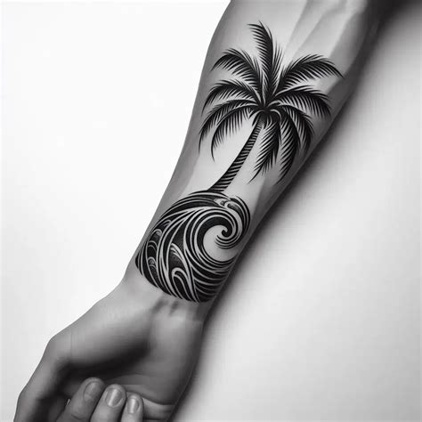 Palm Tree Tattoo Meaning 30 Best Minimalistic Tattoo Design