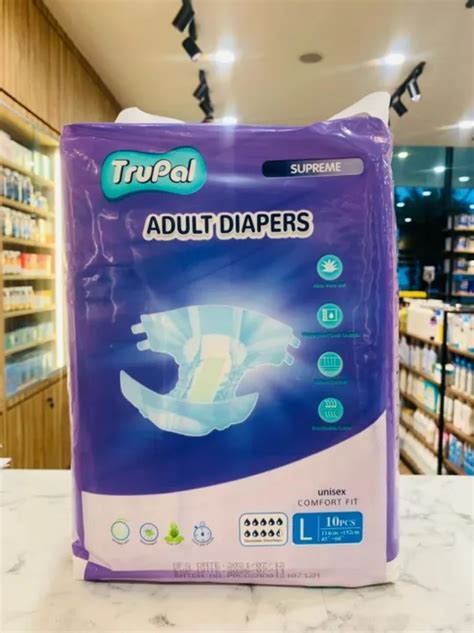 Trupal Adult Diaper Supreme L 10s Lazada