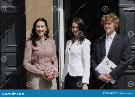 Crown Princess Mary Danielle Conlanjoseph Kelly Editorial Image