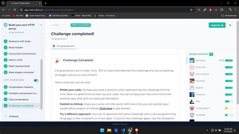 Developed An Server Using Nodejs Learning From Implemented Handling For
