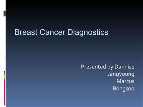 2010 spring bioinformatics ii presentation ppt cancer diseases