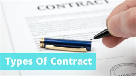 Types Of Contracts In Construction Projects