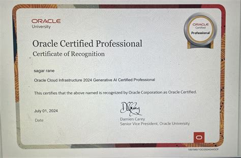 sagar rane on linkedin i m thrilled to announce that i have obtained