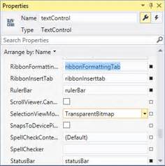 Creating A Wpf Ribbon Application