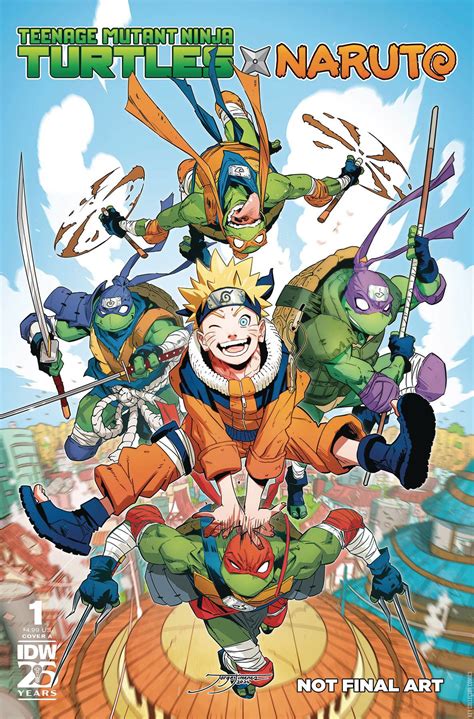 Teenage Mutant Ninja Turtles Naruto By Idw Key Collector Comics