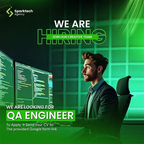 🚨 Were Hiring Qa Engineer Mobile And Sparktech Agency Facebook