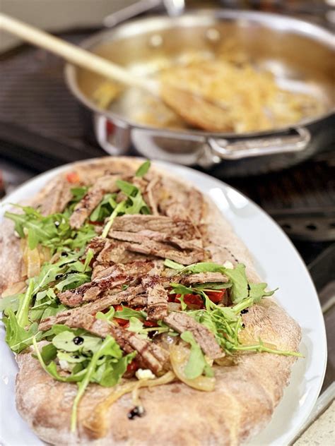 Grilled Steak Flatbread Recipe For Delicious Meals Cooking With Chef