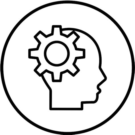 Premium Vector Vector Design Thinker Icon Style