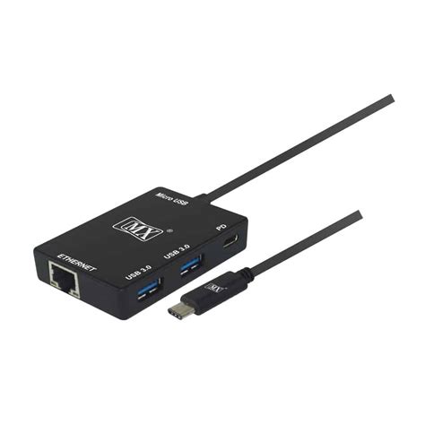 Mx Usb Type C Male To Powered Device C Type Gigabit Ethernet Adaptor Usb Female Port