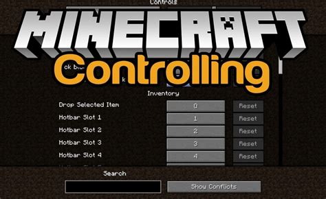 Controlling For Minecraft 114