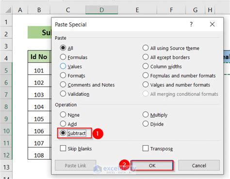 How To Subtract Multiple Cells In Excel Effective Methods ExcelDemy