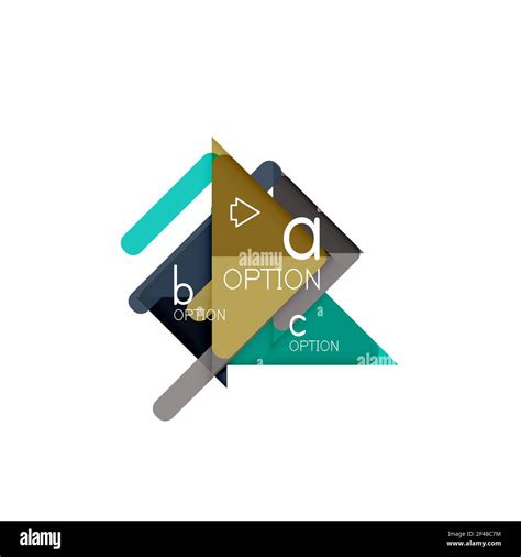 Triangle Data Visualization Design Option Infographic Layout Triangle Data Visualization