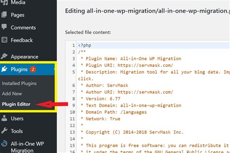 Increase The Upload Limit For All In One Wp Migration Plugin Technotaught