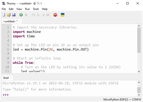 15 Quick Guide On Thonny — Sunfounder Esp32 Starter Kit Documentation