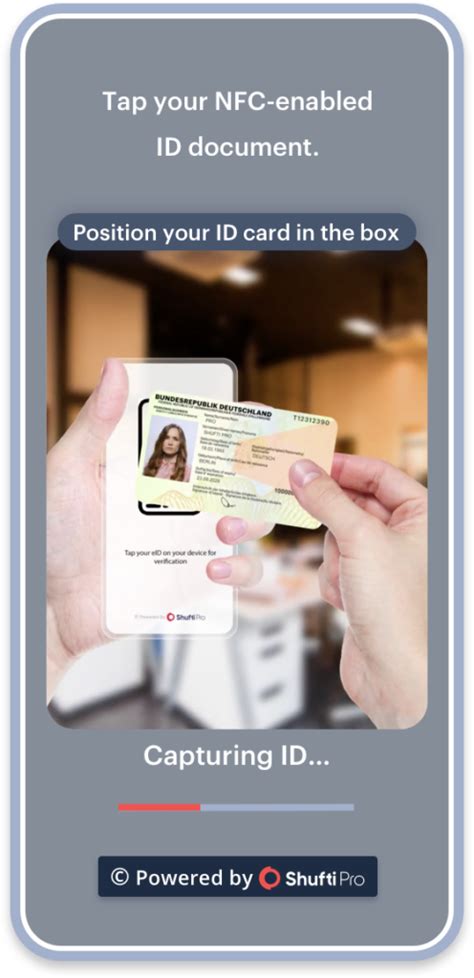 Nfc Verification Id Verification Using Nfc Technology