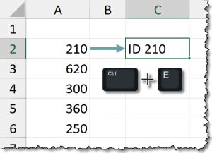 How To Add Text To Cell Values In Excel Add Text To Beginning Or End Of Cell Values Xelplus