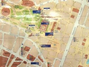 Exit Map Chatelet Les Halles Paris By Train