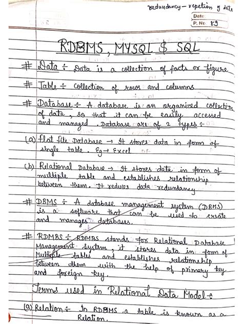 Rdbm Mysqland Sql Class 12 Pdf