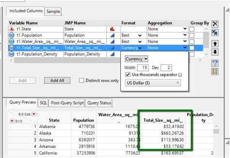 Solved How Do I Pull A Column Info Edit As Script Jmp User Community