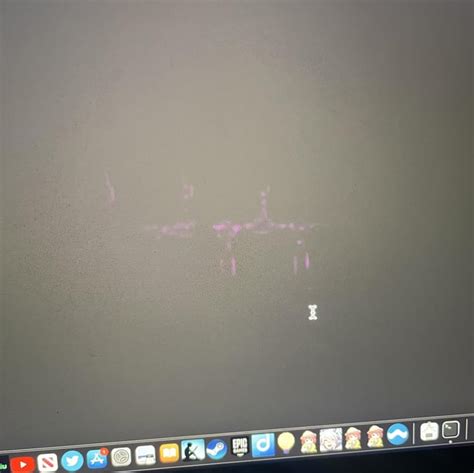 purple keyboard indentation on my screen r macbookrepair