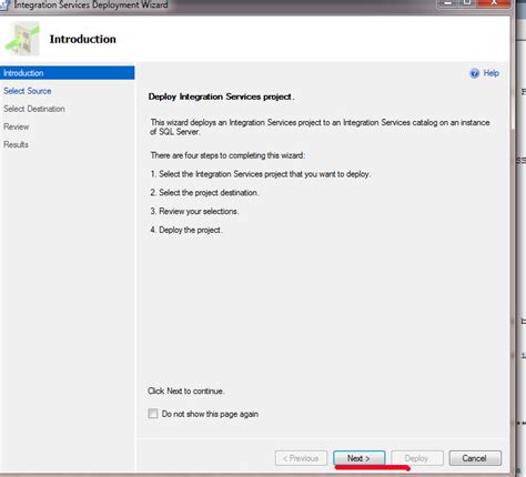 Package Deployment In Ssis Using Example Step By Step Learn Msbi Tutorials