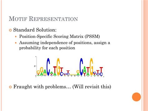 Ppt Regulatory Motif Finding Powerpoint Presentation Free Download