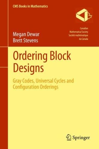 خرید و قیمت دانلود کتاب Ordering Block Designs Gray Codes Universal