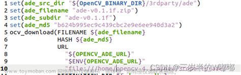 CMAKE编译 opencvopencv contrib出现ADE无法下载解决方案 Toy模板网