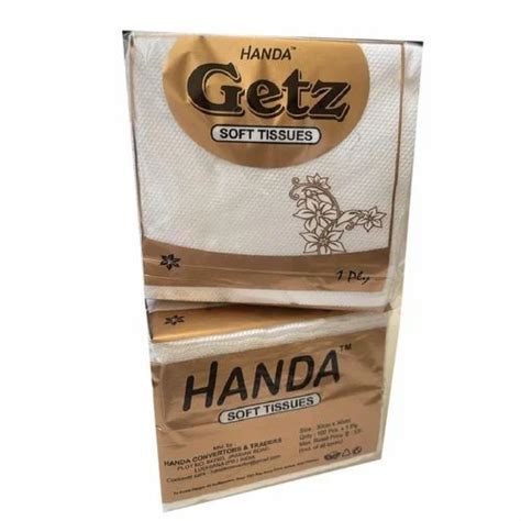 Handa Getz 1 Ply Soft Tissue Paper 30x30 Cm At Rs 2351pack In