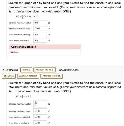 Solvedsketch The Graph Of F By Hand And Use Your Sketch To Find The