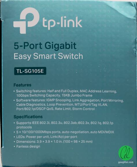 Not So Smart TP Link TL SG E V Port Gigabit Easy Smart Switch Gough S Tech Zone
