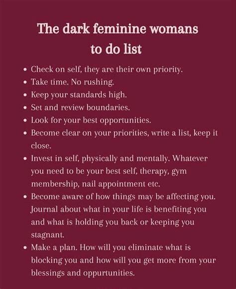 Tapping Into Your Dark Feminine Energy Can Enhance Self Awareness And