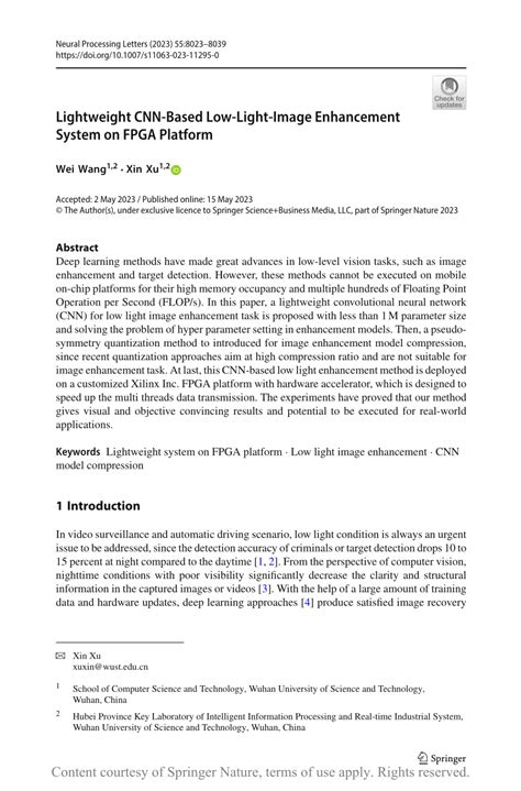Lightweight Cnn Based Low Light Image Enhancement System On Fpga